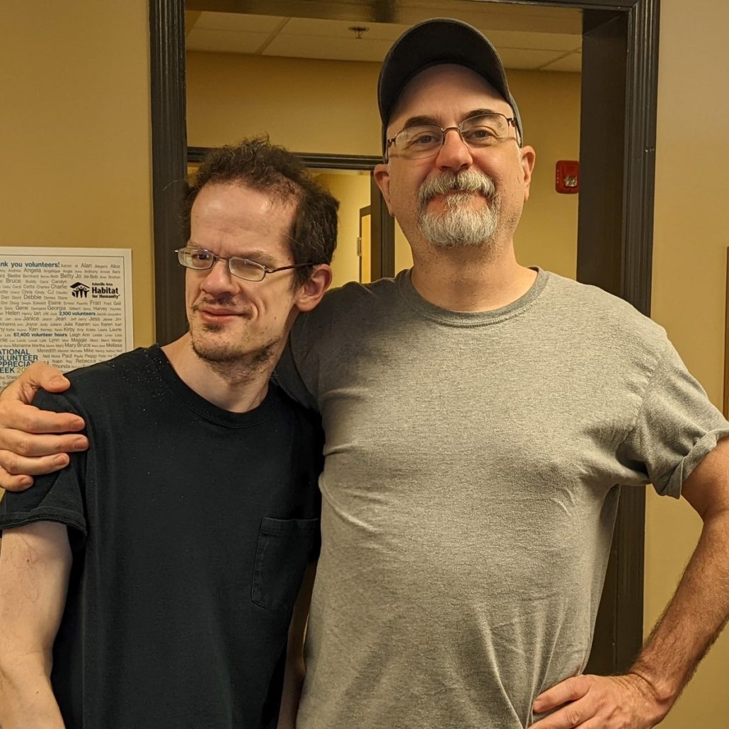Meet office volunteers Aaron Finkel and Steven Casciato - Asheville ...