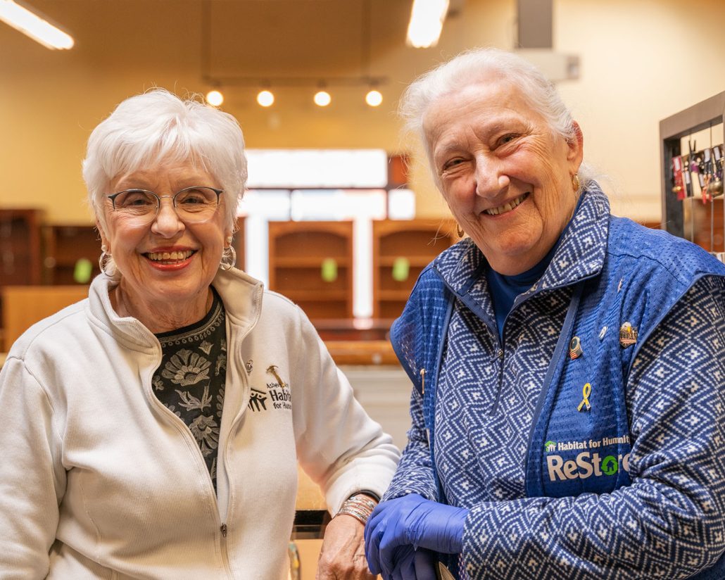 ReStore Volunteer Spotlight: Anne Justice and Lou Towson - Asheville ...